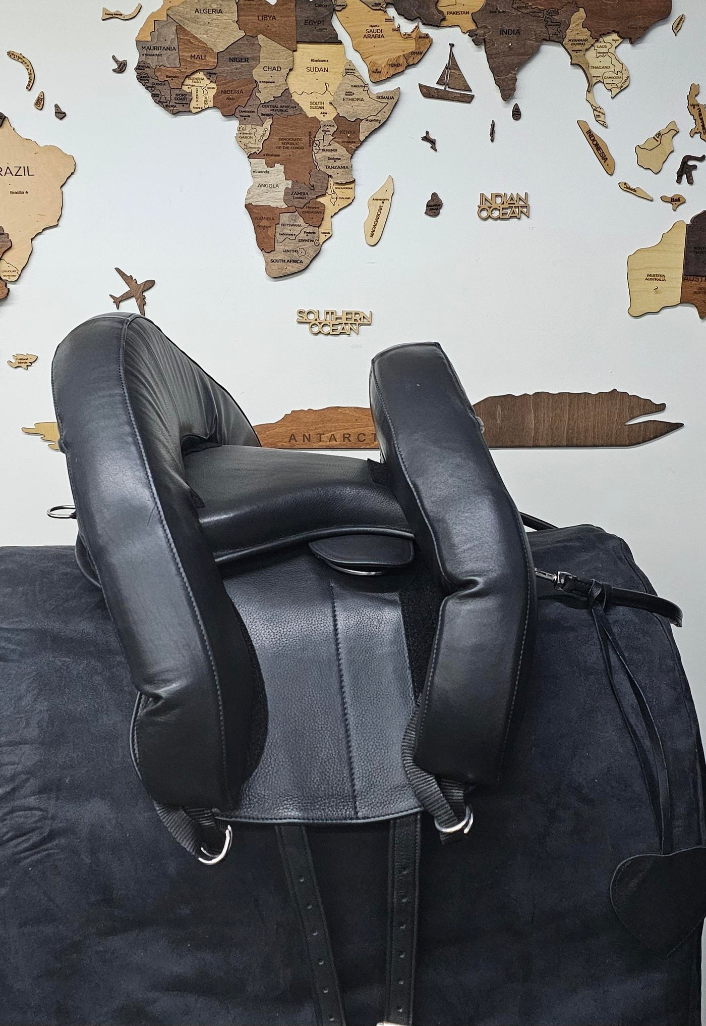 Official Leather Inky Dinky Saddle® - Adjustable Kids Pony Saddle ...